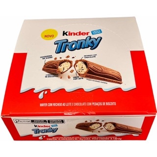 KINDER TRONKY DP 10UNX18G 4 FERRERO chocolate | Shopee Brasil