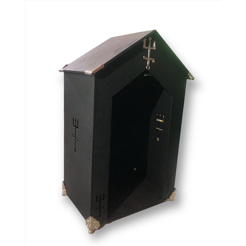 Altar para Imagem de Exú - Tronqueira - Umbanda - Candomblé | Shopee Brasil