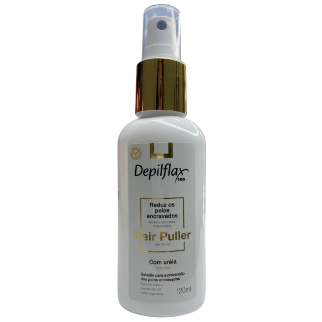 Fluído Redutor de Pelos Encravados Hair Puller Depilflax 120ml | Shopee ...