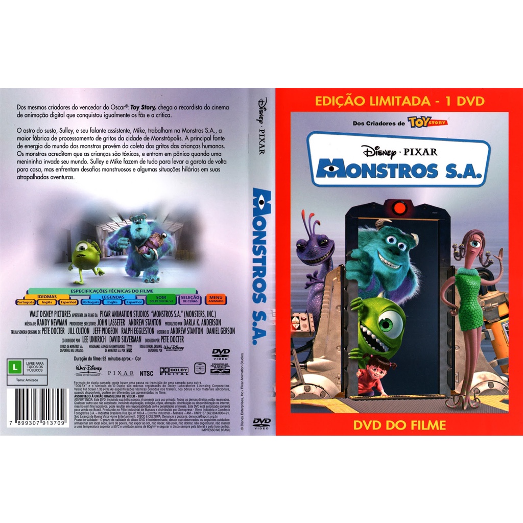 MONSTROS S/A (2001) | Shopee Brasil