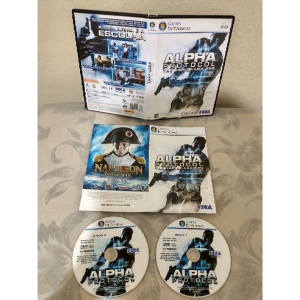Alpha Protocol The Espionage RPG Sega jogo físico PC DVD original ...