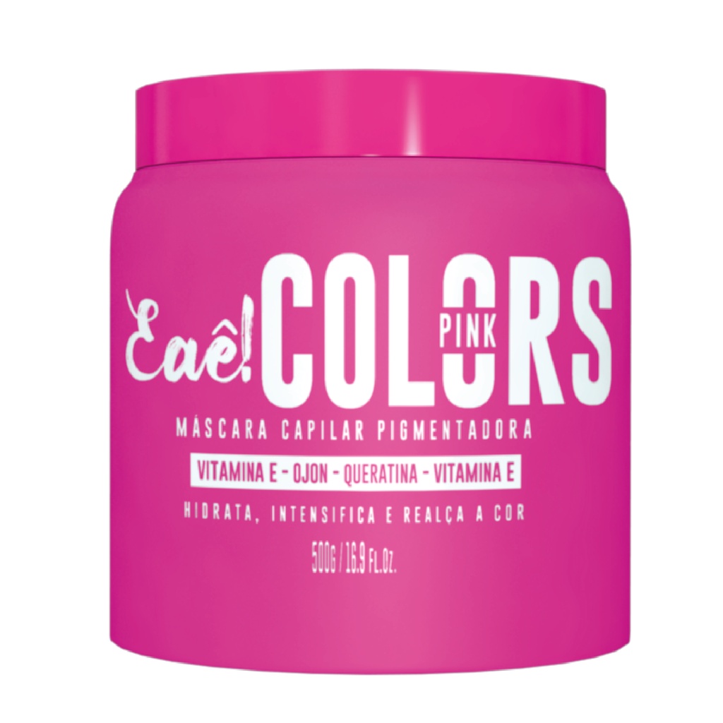 Mascara Matizadora Tonaliznte Pink Rosa 500g Original Eaê Colors Brilho ...
