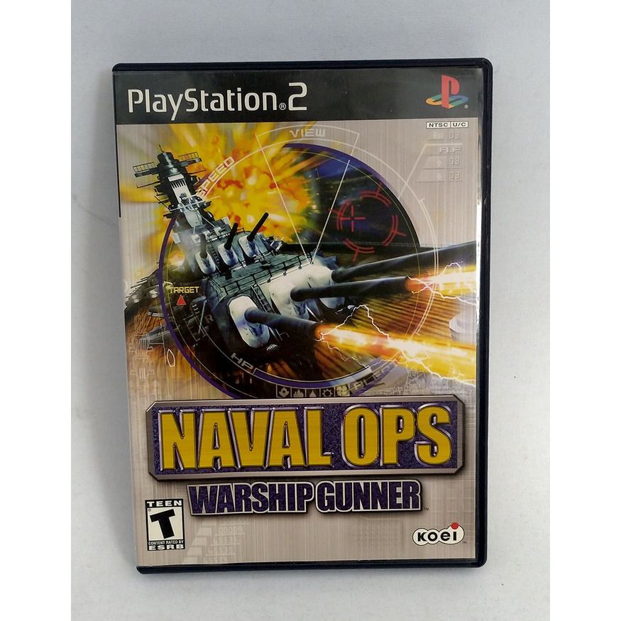Jogo Naval Ops Original Completo Sony Playstation 2 Perfeito | Shopee ...