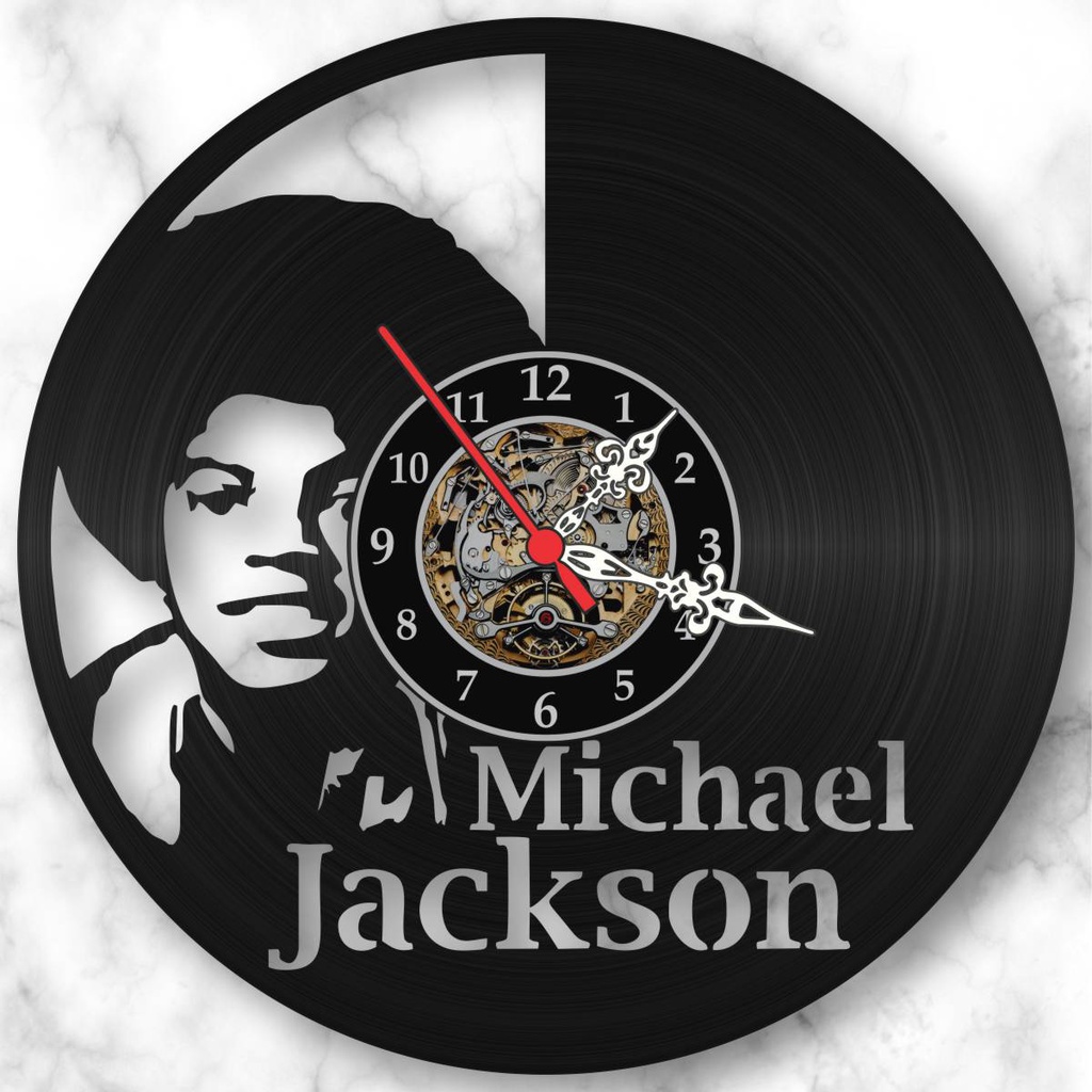 Relógio Parede Michael Jackson 80 90 Lp Decor Retrô Vintage Promoção ...