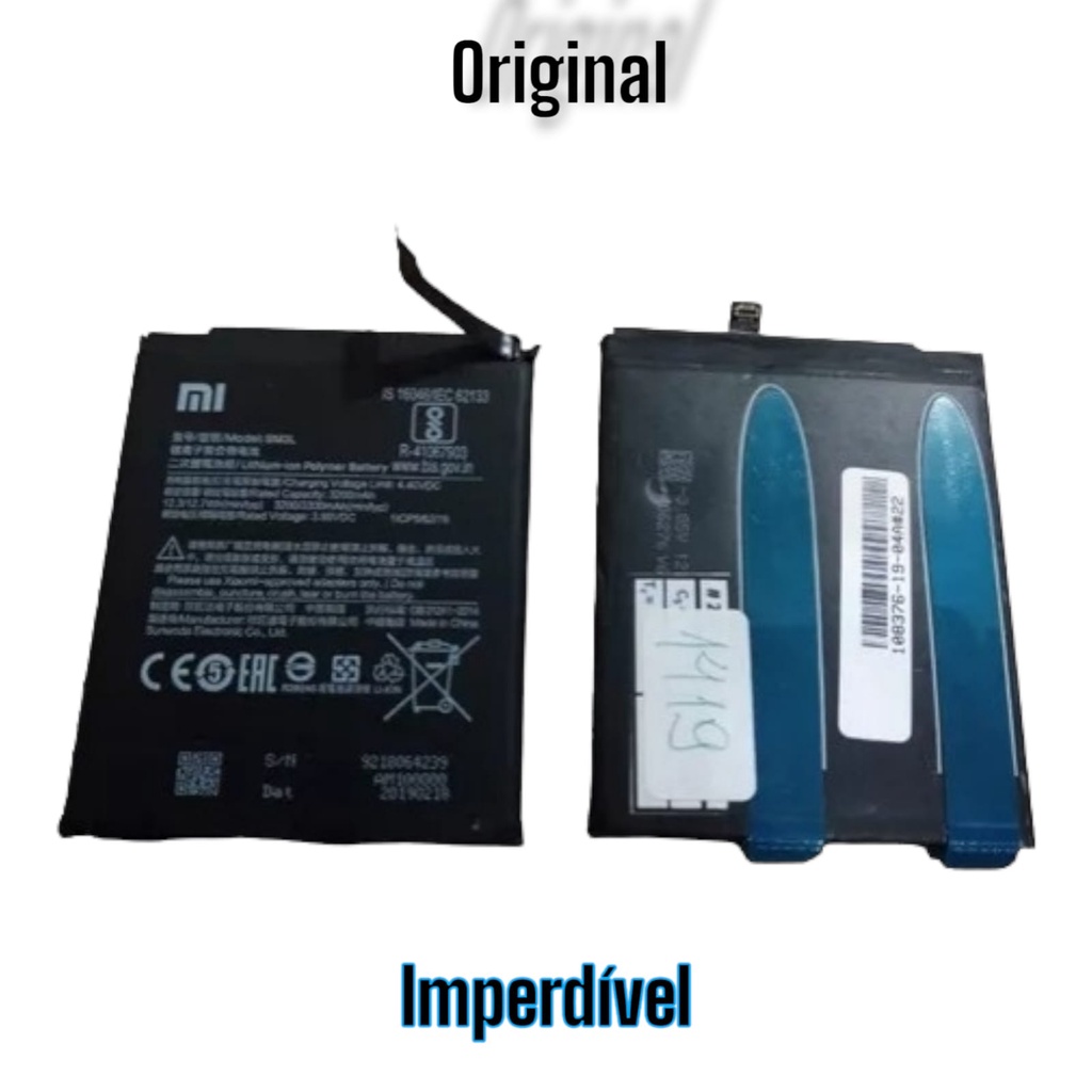 BM3L compativel battria Xiaomi MI 9 - Escorrega o Preço