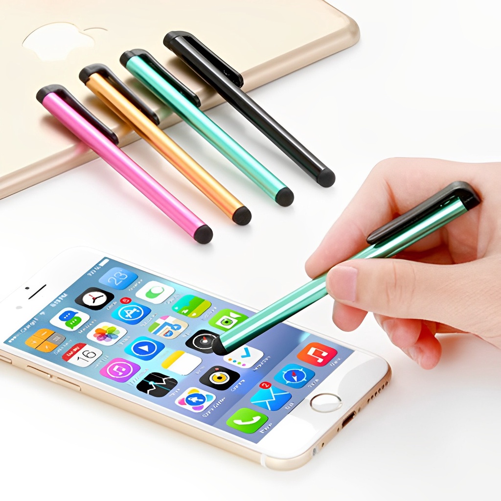 Caneta Touch Screen com Ponta Emborrachada para Tablet's e Celulares ...