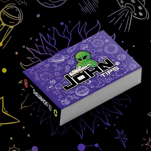 BLOCO C/50 folhas de papel John LONGA ROXA - 100% ecológico e ...