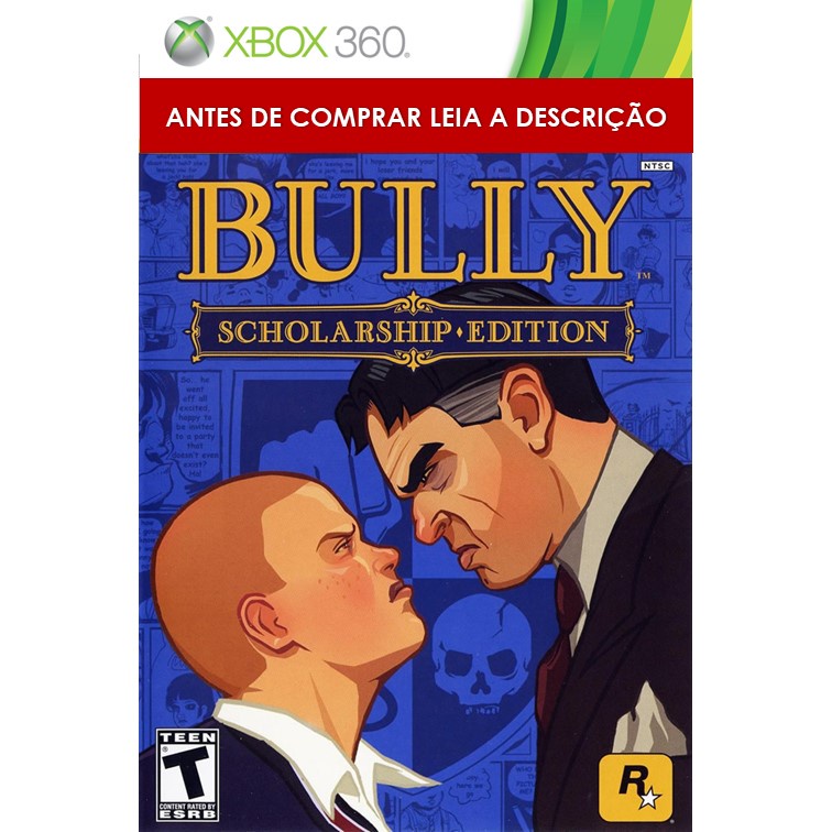 Jogo Bully: Scholarship Edition Xbox 360 Mídia Física | Shopee Brasil