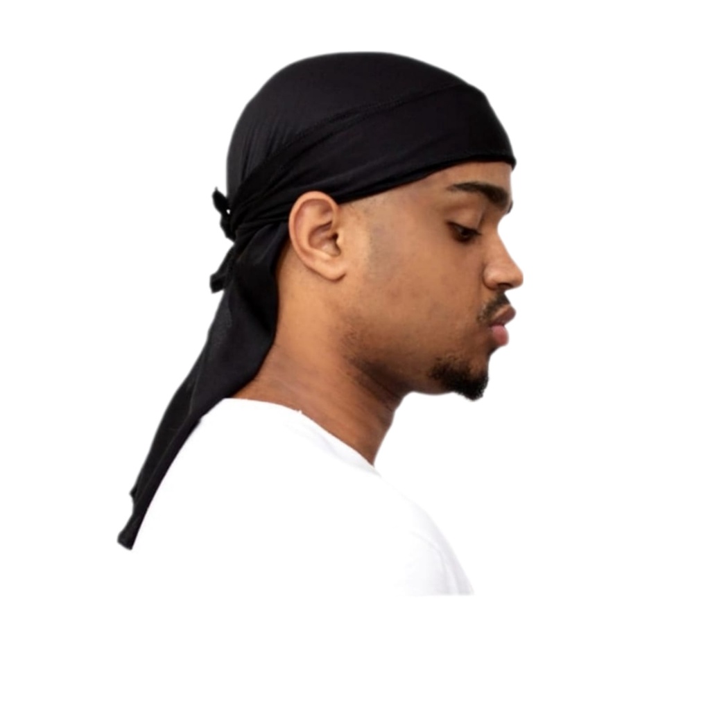 kit 4 Dureg durag waves bandana trap rappe; preta,branca,vermelho e ...
