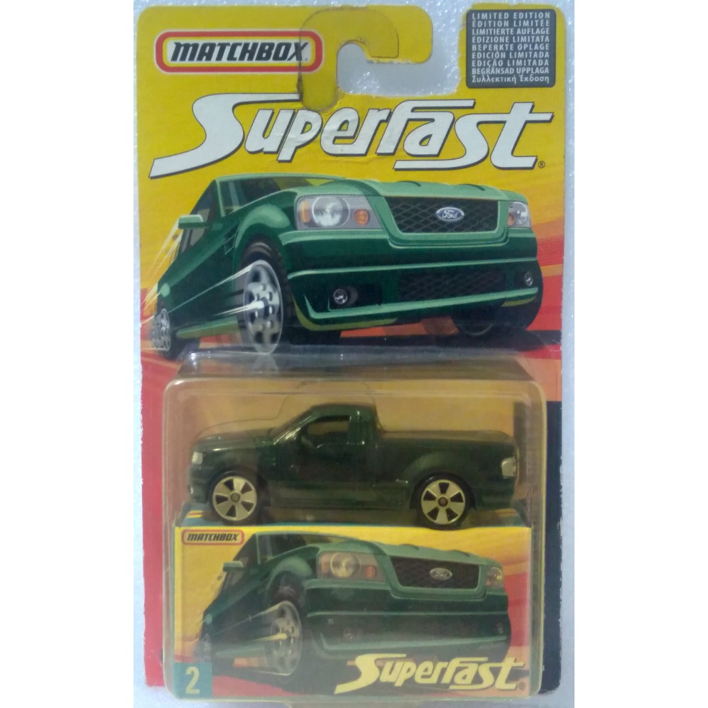 Matchbox pickup Ford SVT F-150 Lightning Concept Superfast | Shopee Brasil