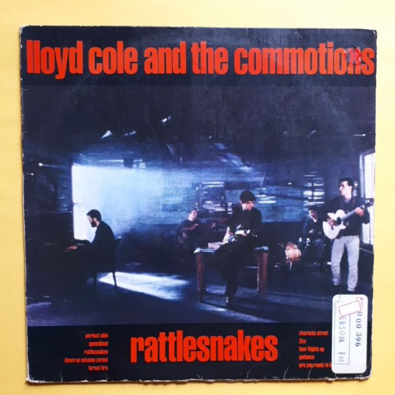 lp LLOYD COLE AND THE COMMOTIONS - rattlesnakes | Shopee Brasil