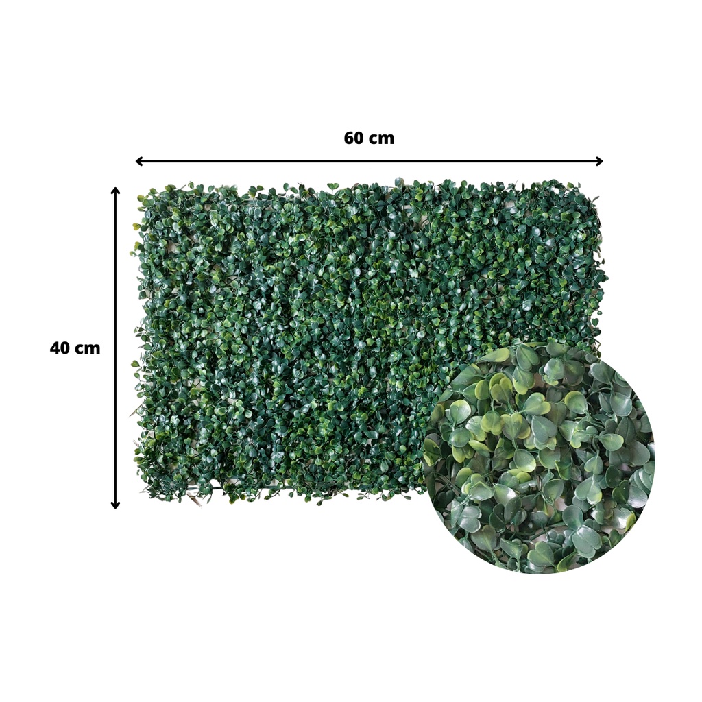 Tapete Placa de Grama Artificial Grande 40x60cm Buchinho Verde para ...