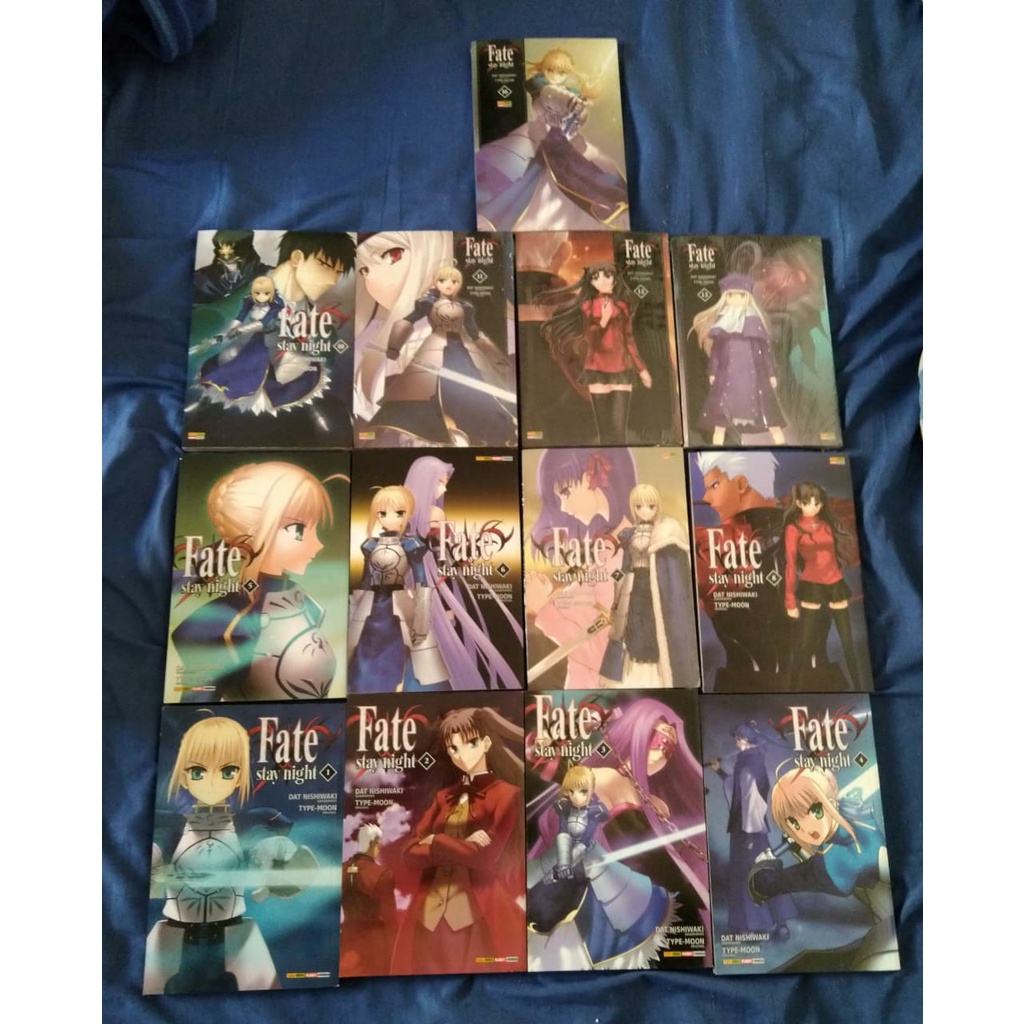 manga fate stay night vol 1 ao 16 | Shopee Brasil