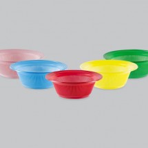 Prato fundo colorido 120mm 10unid SELECIONAR CORES - Copaza | Shopee Brasil