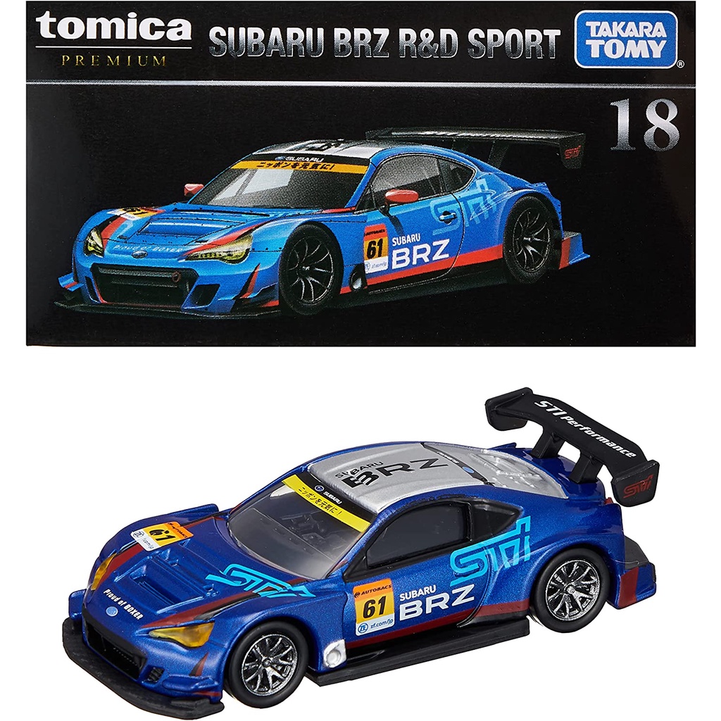 Takara Tomy Tomica Premium 18 Subaru BRZ R & D Modelo De Escala De ...