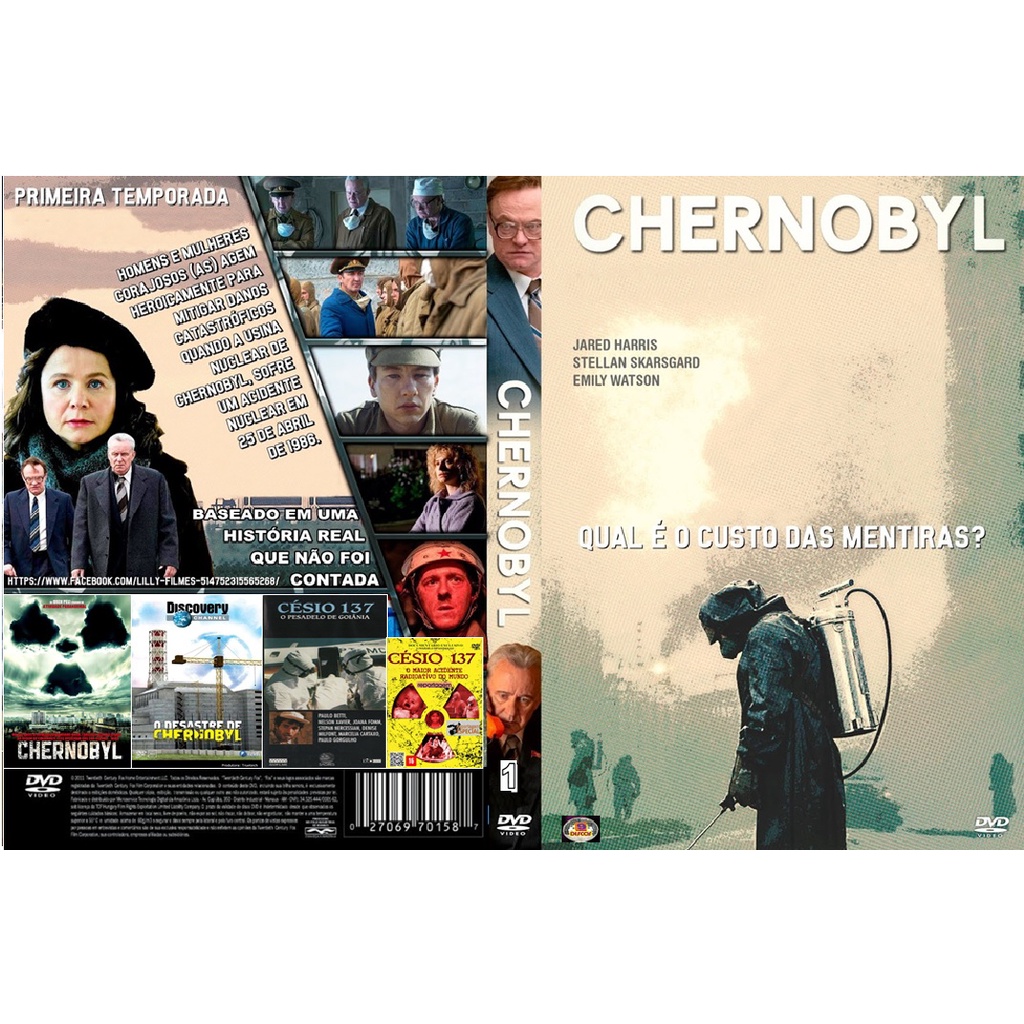 Dvd Box Documentário E Série Chernobyl E Césio 137 RARÍSSIMO (9dvds ...