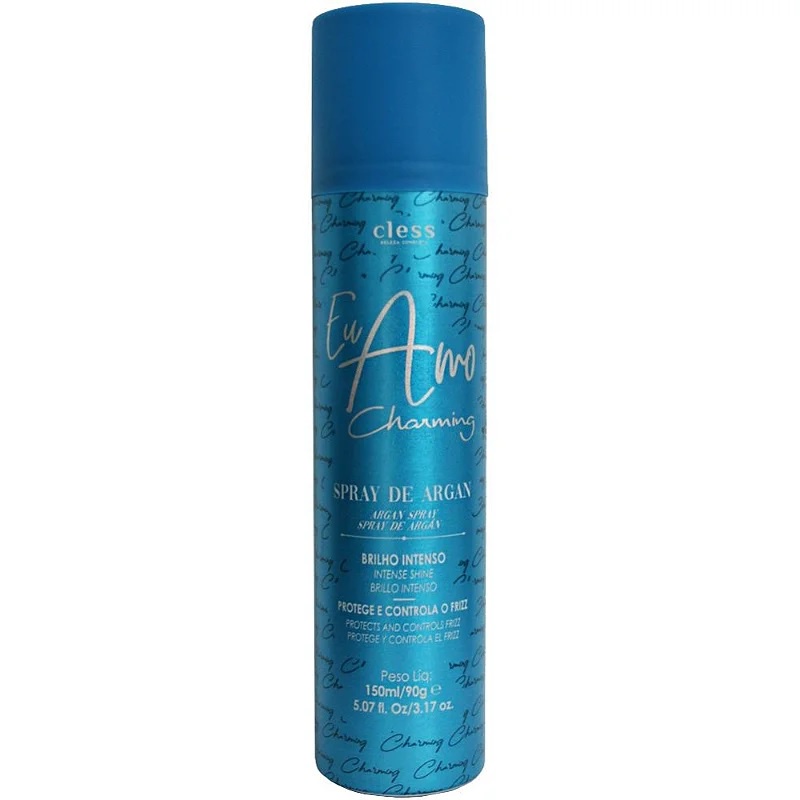 Spray de Brilho Cless Charming Argan 150ml | Shopee Brasil