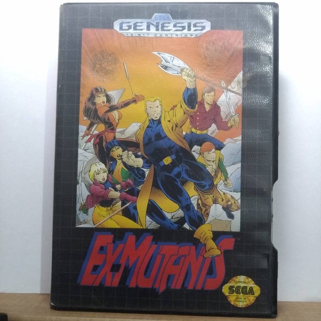 Ex-Mutants Mega Drive Original | Shopee Brasil