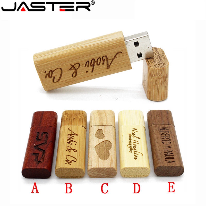 Jaster-Pen drive USB De Bambu , 4GB , 8GB , 16GB , 32GB, 64GB drives ...