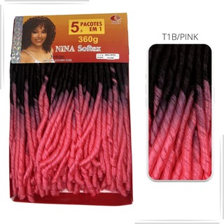 Cabelo Nina Softex Pacotão 360 Gr Original Crochet Braid | Shopee Brasil