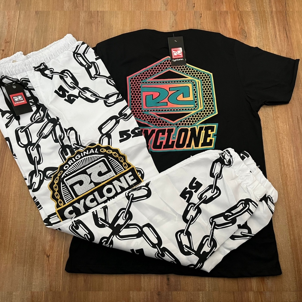 Kit Calça Da Cyclone Microfibra Corrente De Mandrake e Camiseta Algodão ...