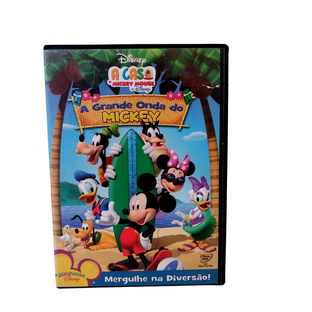 Filme Dvd A Casa do Mickey Mouse:A Grande Onda do Mickey | Shopee Brasil
