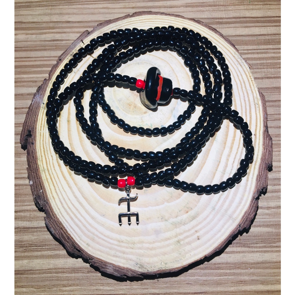 Guia de Exu Proteção 1 Fio de Contas Colar Umbanda - Candomblé | Shopee ...