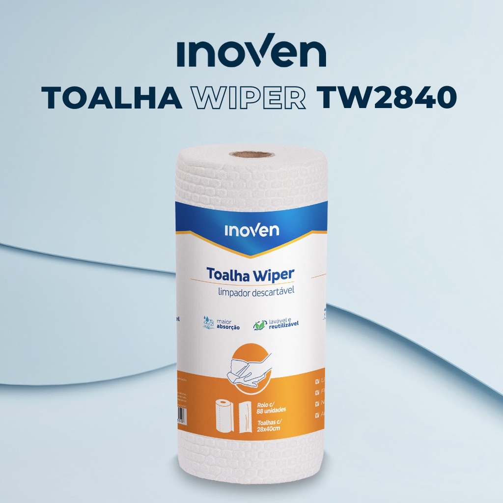 Toalhas Wiper Reutilizável - Tw2840 - Inoven | Shopee Brasil