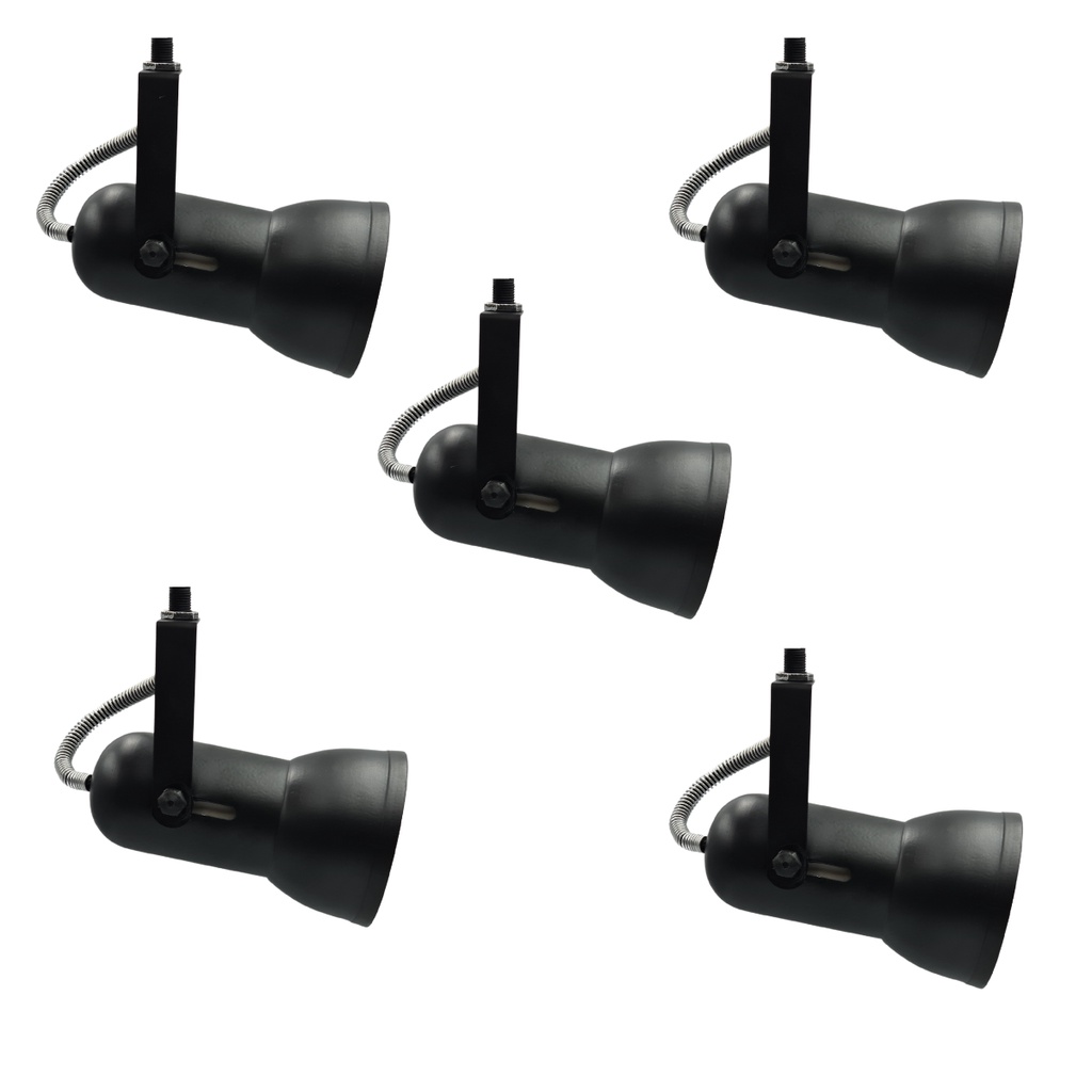 Kit 5 Luminaria Lustre Spot Para Trilho Calha Perfilado Eletrocalha Led ...
