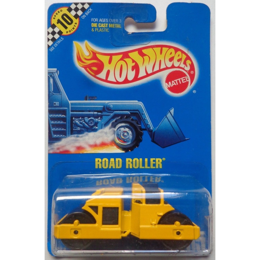 Hot Wheels Road Roller Rolo Compressor Construção 1:64 | Shopee Brasil