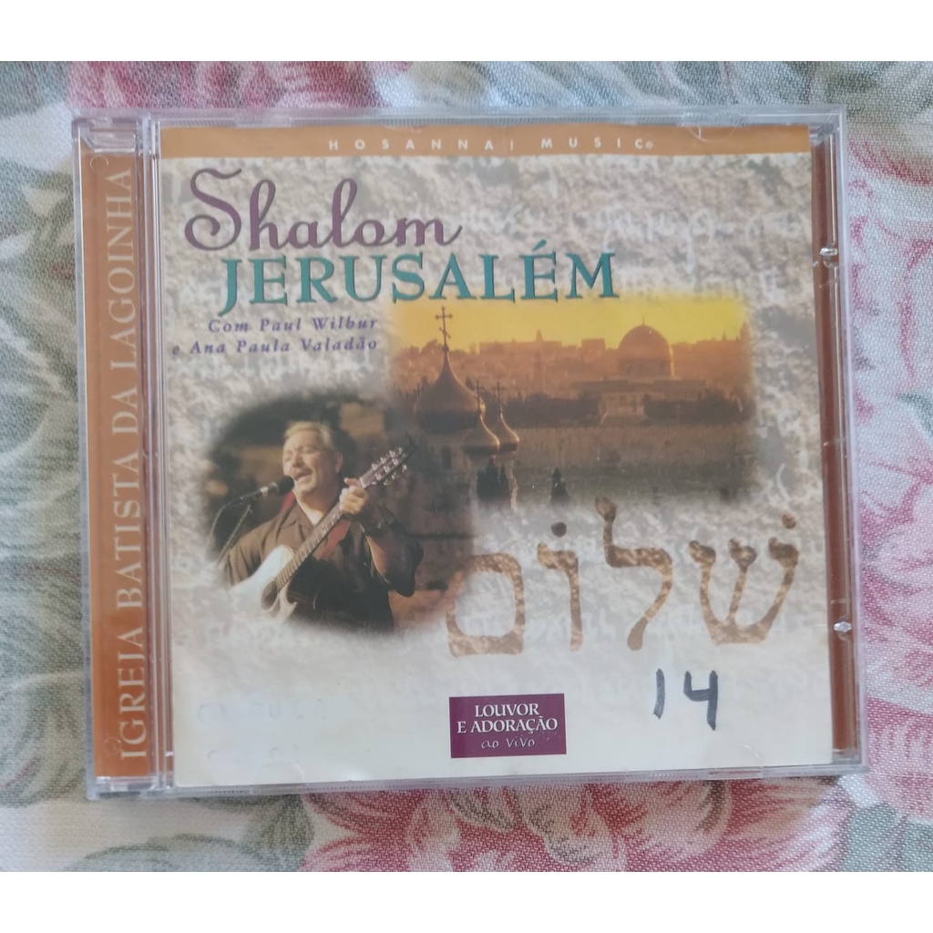 CD SHALOM JERUSALÉM - COM ANA PAULA VALADÃO | Shopee Brasil