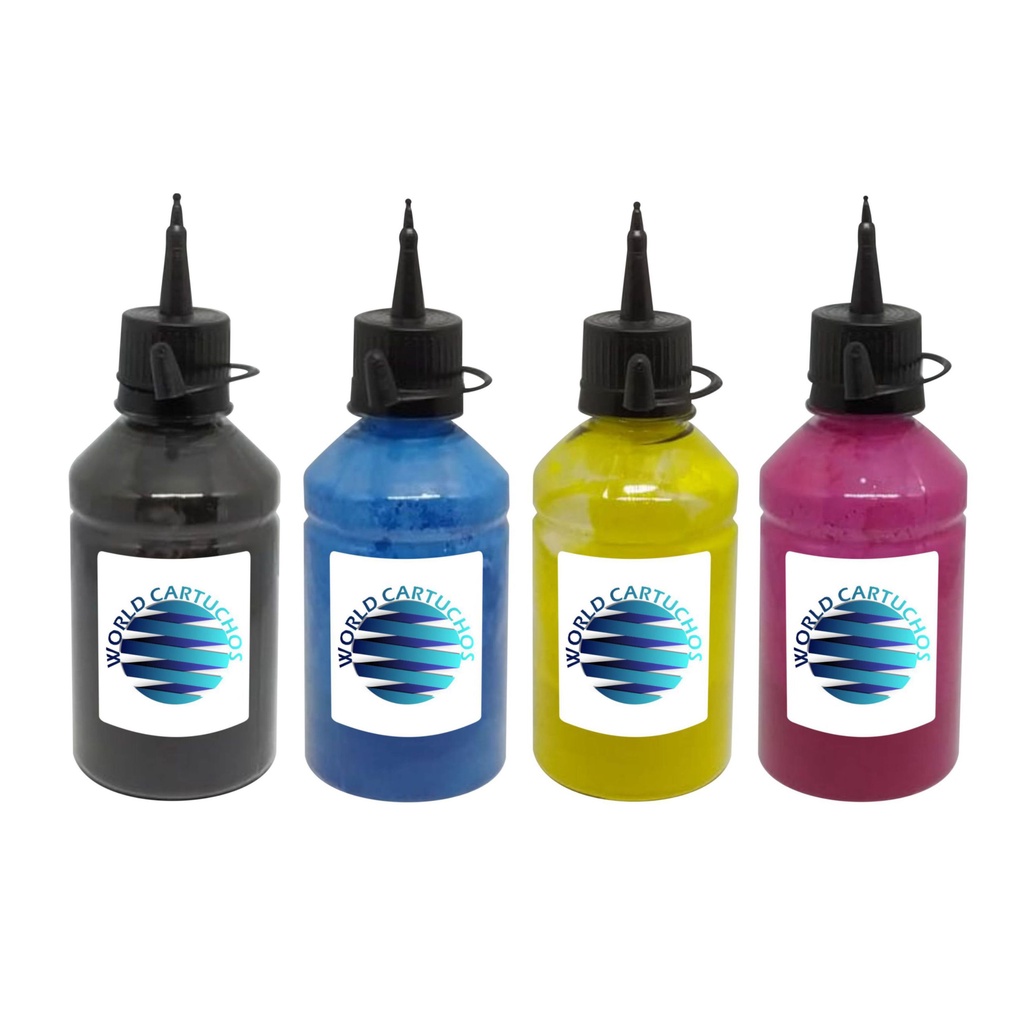 Kit 04 Cores Refil - P/ Impressoras CP1215 CP1510 M251 M276 CP1525 ...