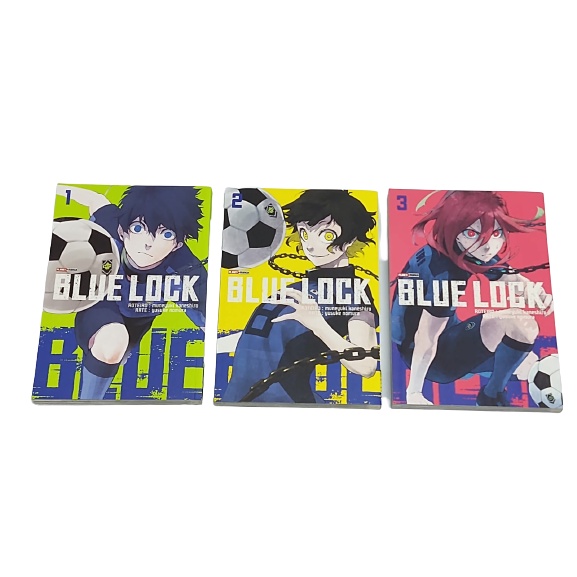Manga Blue Lock Volumes 01 Ao 03 Panini | Shopee Brasil
