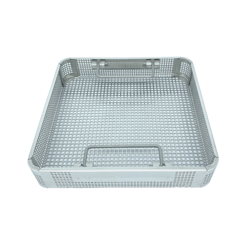 Cesto De Chapa Perfurada 24,5x25,5x5cm Inox Fami | Shopee Brasil