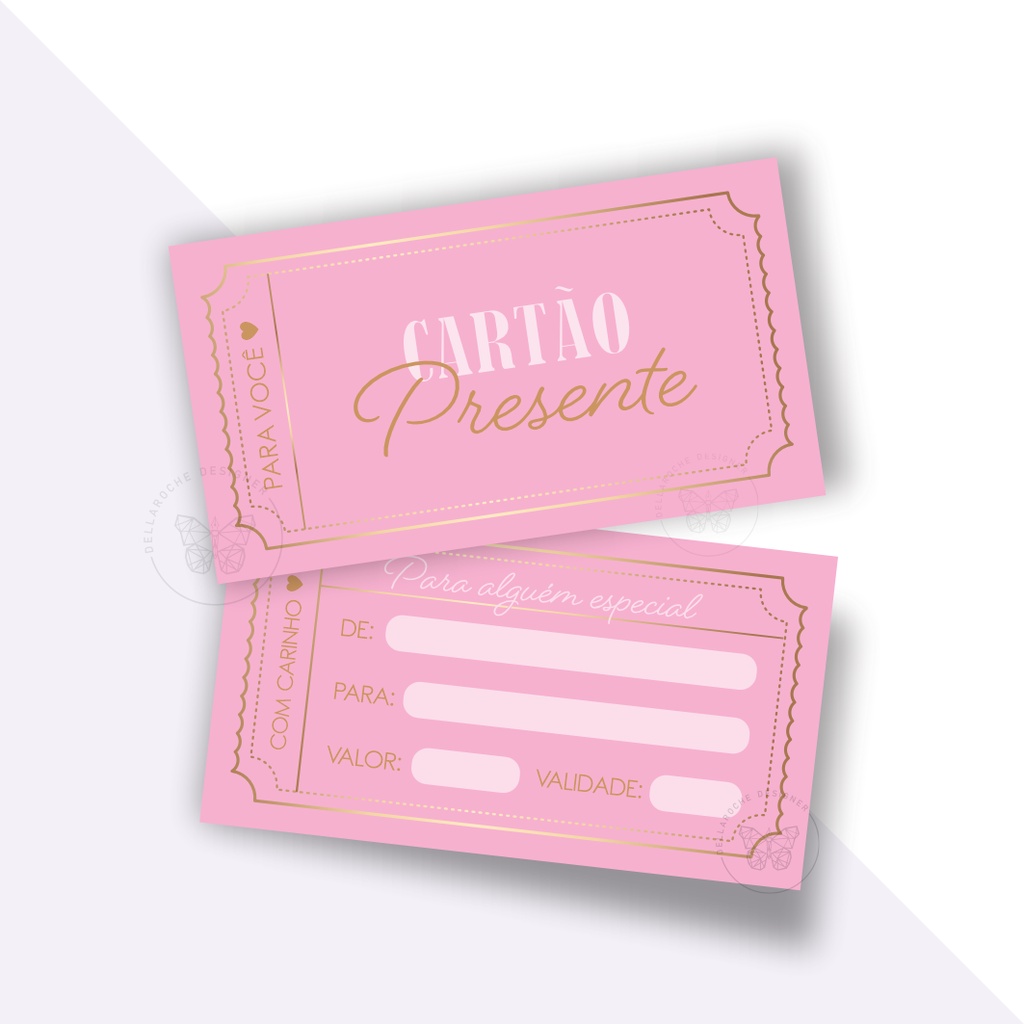 Envelope com Vale Presente, Cartão Vale de Agradecimento ao cliente ...