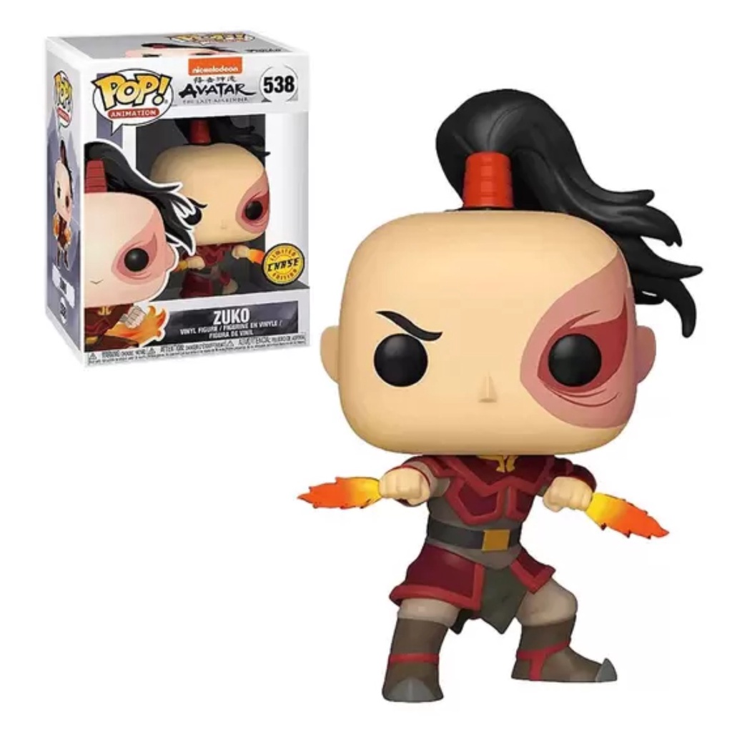 Funko Pop Zuko 538 POP! Animation Nickelodeon Avatar The Last Airbender ...
