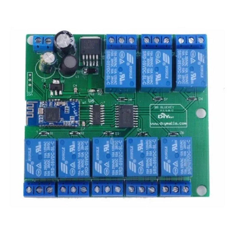 MÓDULO BLUETOOTH COM RELE 8 CANAIS BLE 4.0 ARDUINO | Shopee Brasil