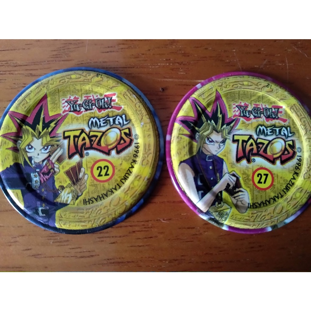 Tazos Metal - Yu Gi Oh - Elma Chips | Shopee Brasil