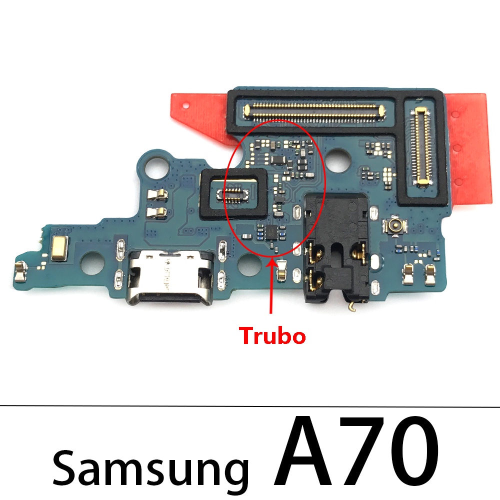 Placa Conector Carga ( Dock / Microfone) Para Samsung A70 - SM-A705f ...
