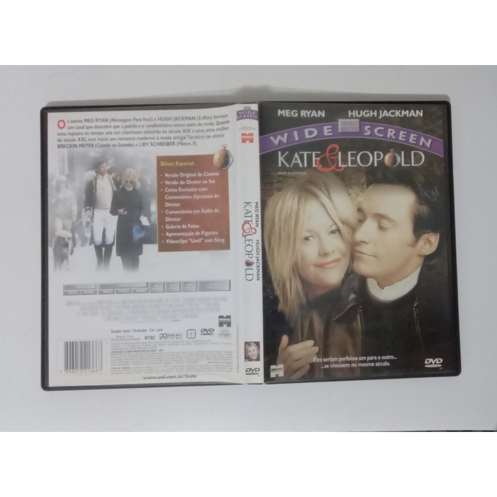 DVD Kate & Leopold | Shopee Brasil