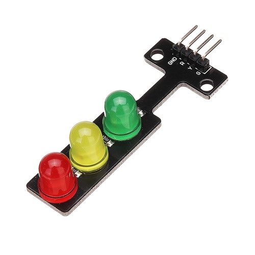 Modulo Semaforo Farol Led Sinal Transito 8mm Arduino Esp8266 Shopee Brasil 