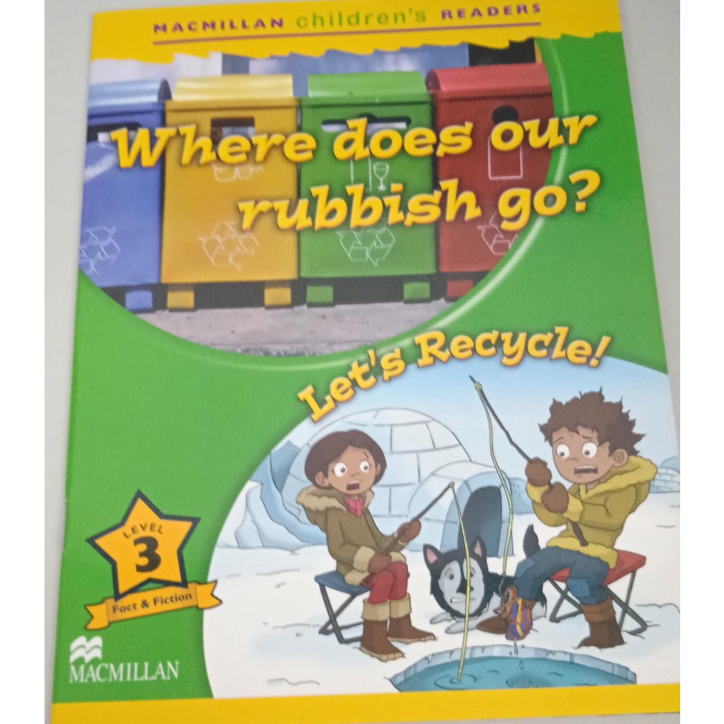 Livro-Where Does Our Rubbish Go? / Lets Recycle-Mark Ormerod | Shopee ...