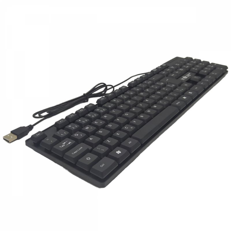 Teclado com fio 107 Botões ABNT2 KEY-11012 | Shopee Brasil