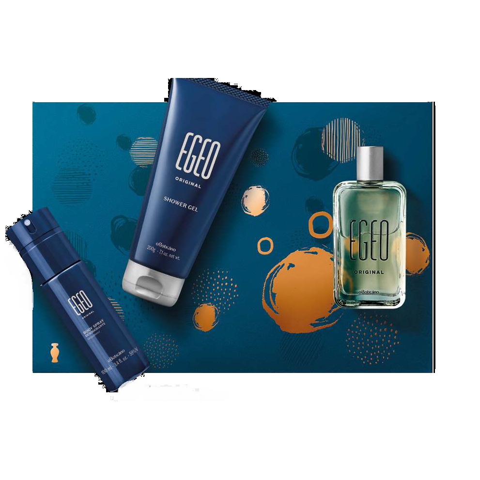 Kit Presente Egeo Original: Desodorante Colônia 90ml + Body Spray 100ml ...