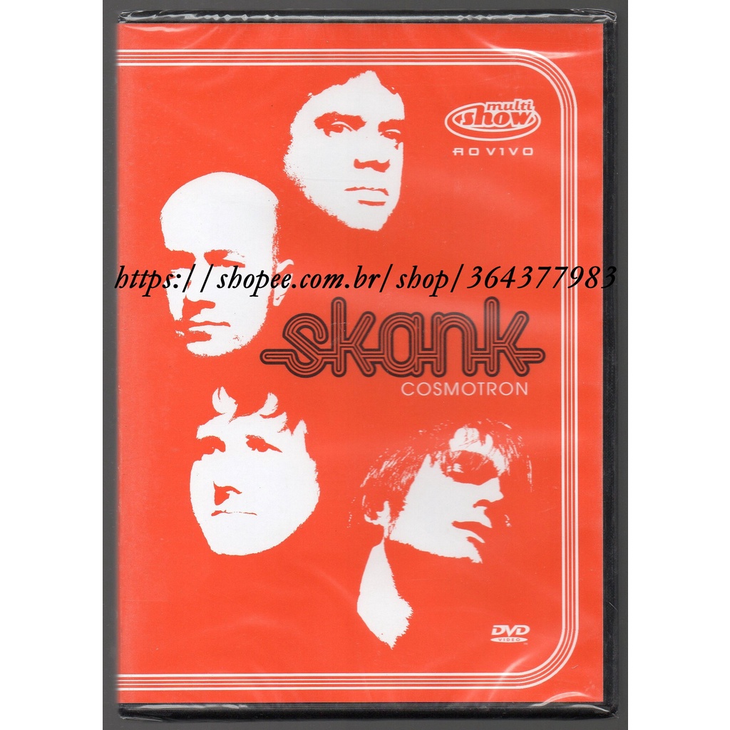 DVD Skank - Cosmotron, Multishow Ao Vivo | Shopee Brasil