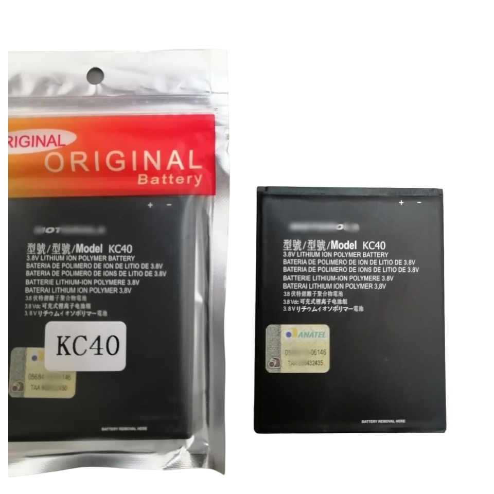 Bateria Kc40 Moto E6 Plus Xt2025 Nova + Nfe + 3100Mah + Garantia ...
