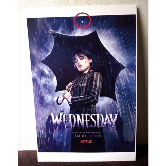 Vandinha Wednesday Família Addams arte cinema série poster cartaz ...