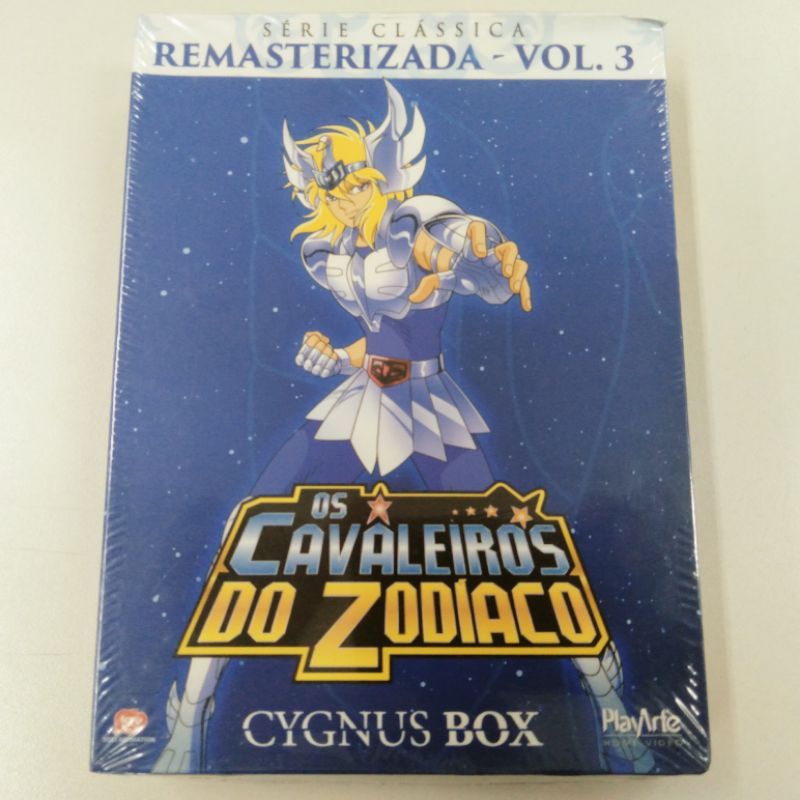 DVD OS CAVALEIROS DO ZODÍACO SÉRIE CLÁSSICA VERSÃO REMASTERIZADA VOL. 3 | Shopee Brasil