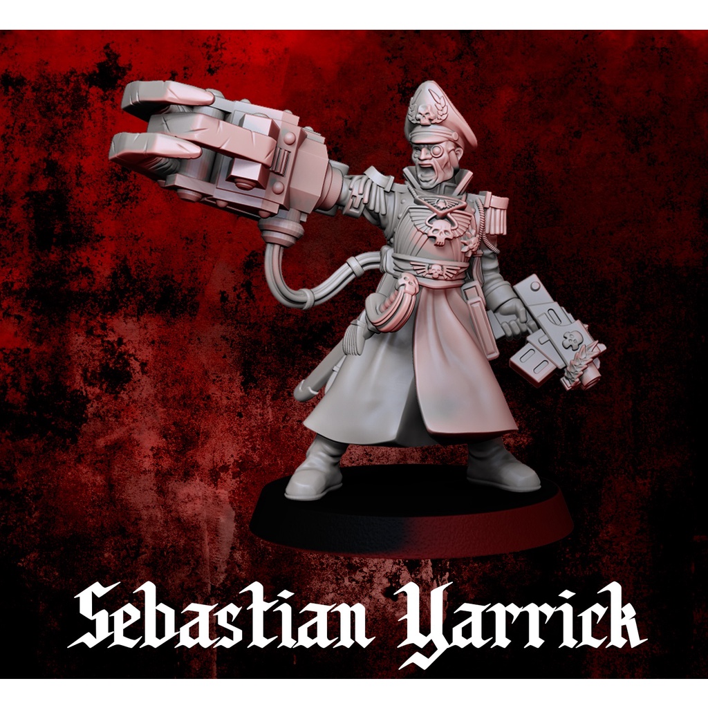 Sebastian Yarrick Proxy para Warhammer 40k Astra Militarum Imperial ...