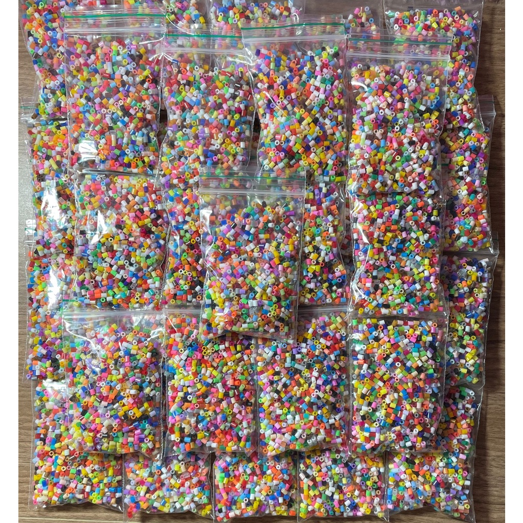100g/10.000 pçs 2.6mm Perler beads/Hama Beads Colorido. | Shopee Brasil
